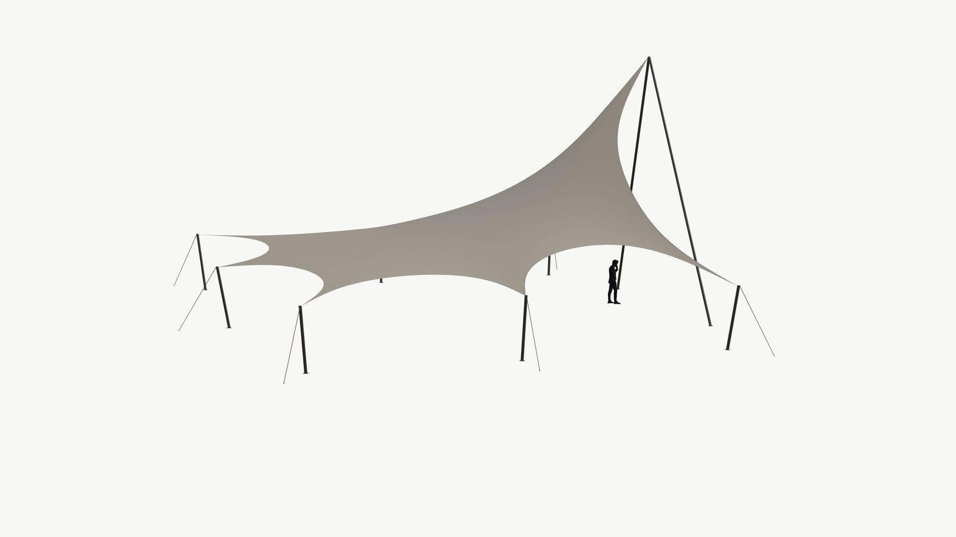 Stretch Tensile Membrane 3D Model - TurboSquid 2116124