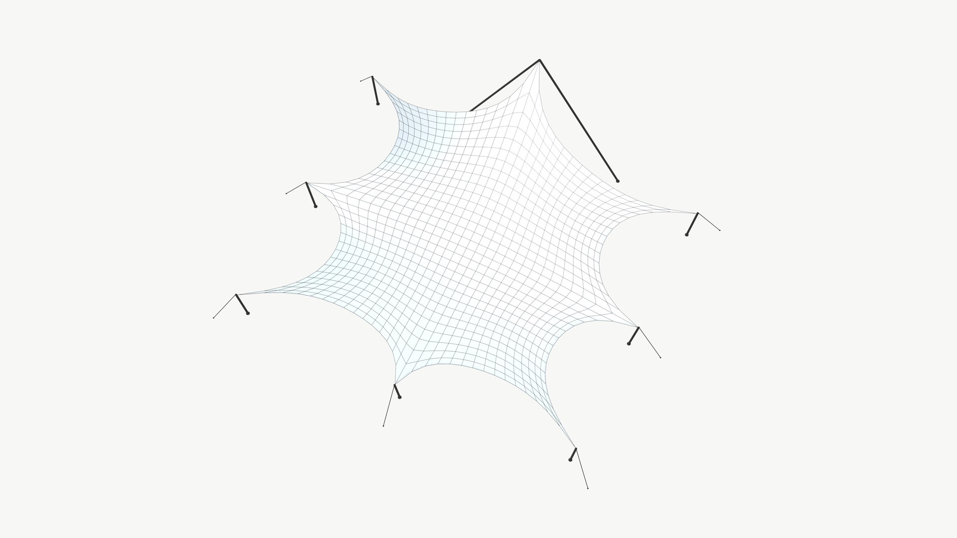 Stretch Tensile Membrane 3D Model - TurboSquid 2116124