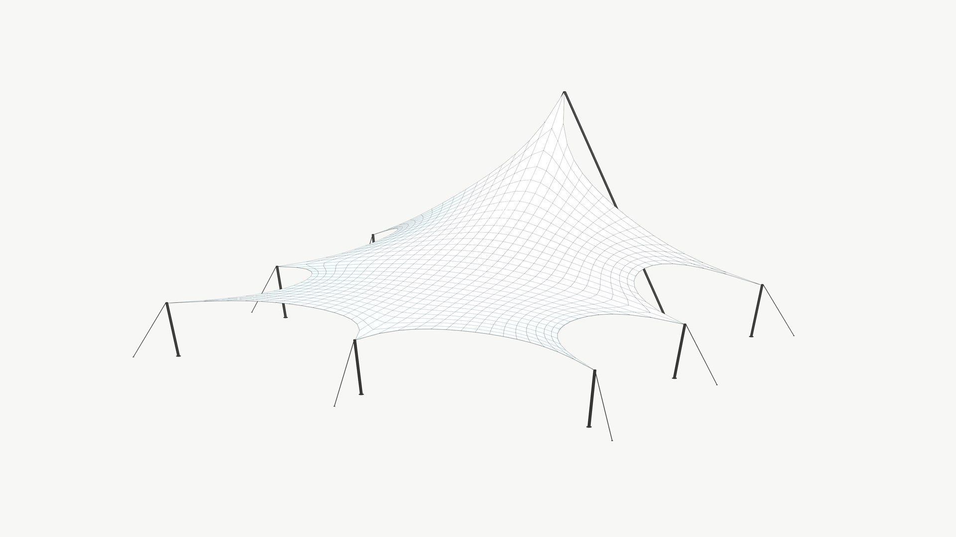 Stretch Tensile Membrane 3D Model - TurboSquid 2116124