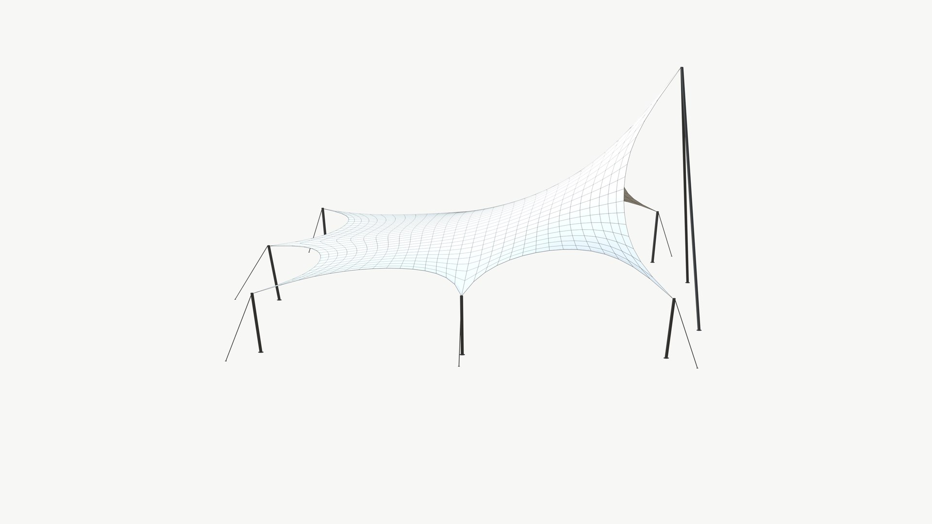 Stretch Tensile Membrane 3D Model - TurboSquid 2116124