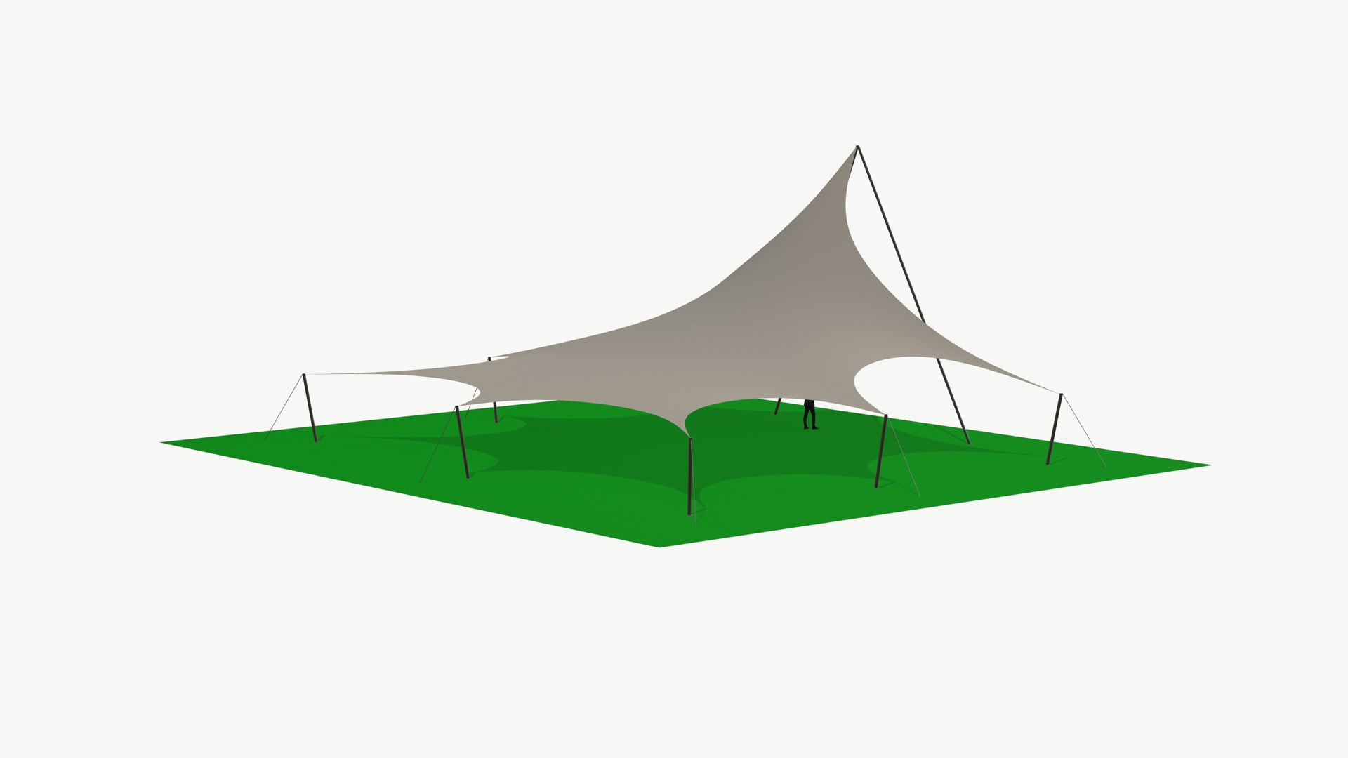 Stretch Tensile Membrane 3D Model - TurboSquid 2116124