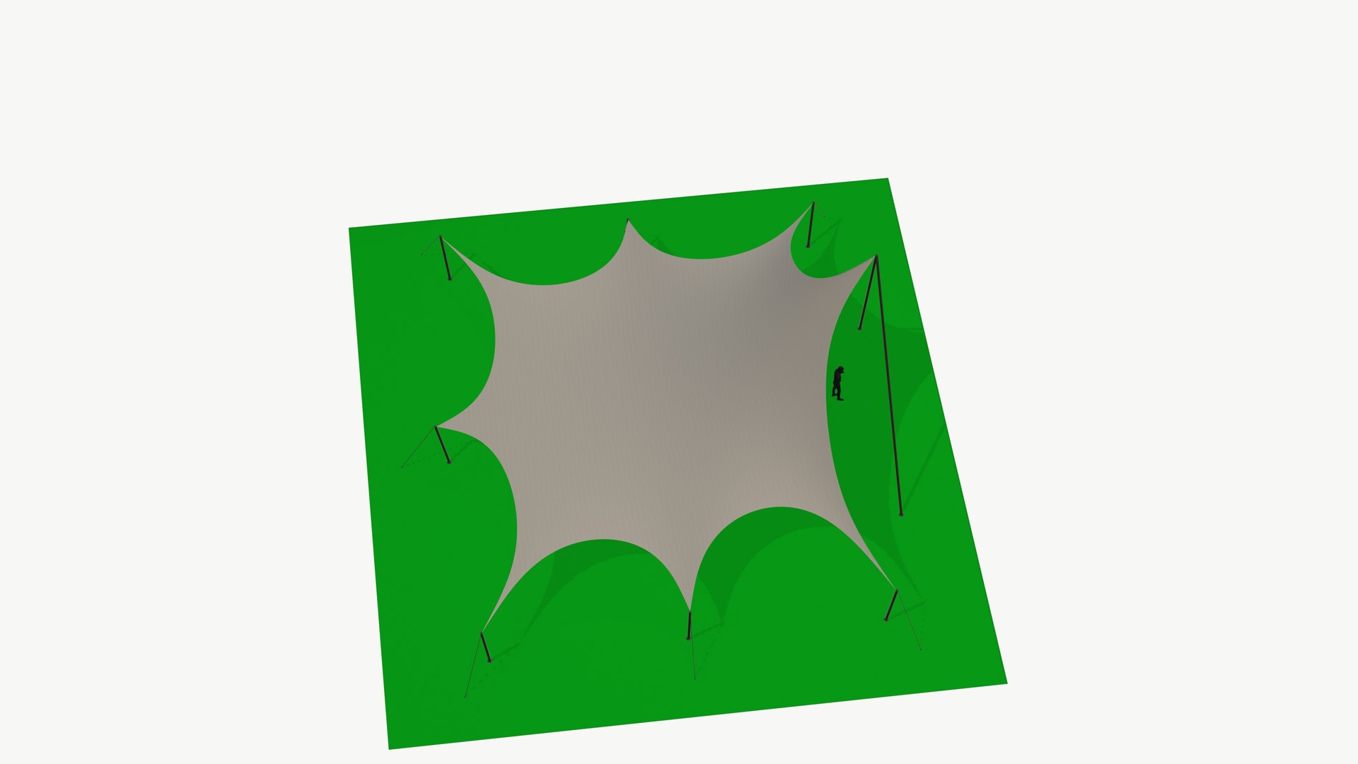 Stretch Tensile Membrane 3D Model - TurboSquid 2116124