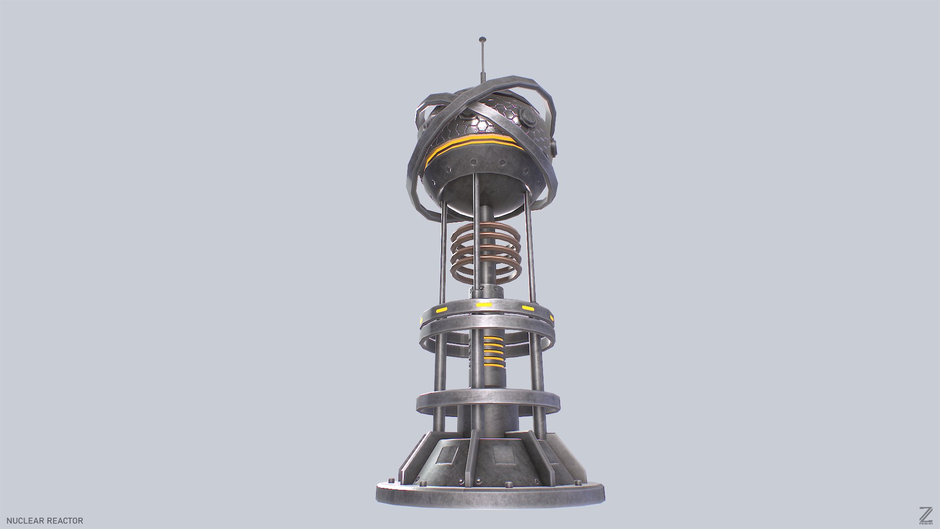 3D Nuclear Reactor - TurboSquid 2201441