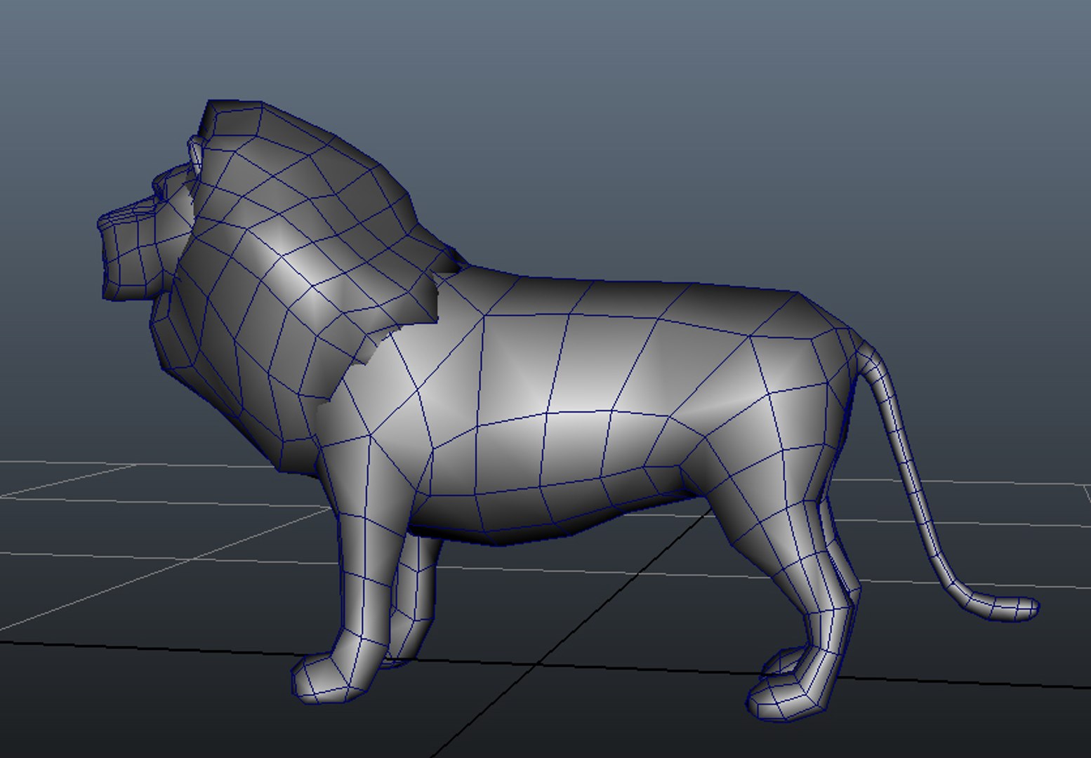 Lion 3d Model