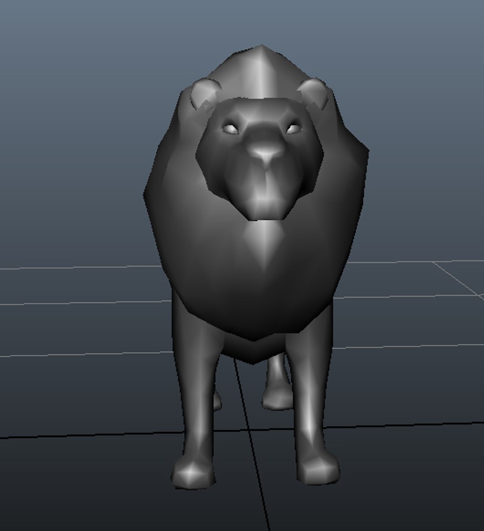 Lion 3d Model
