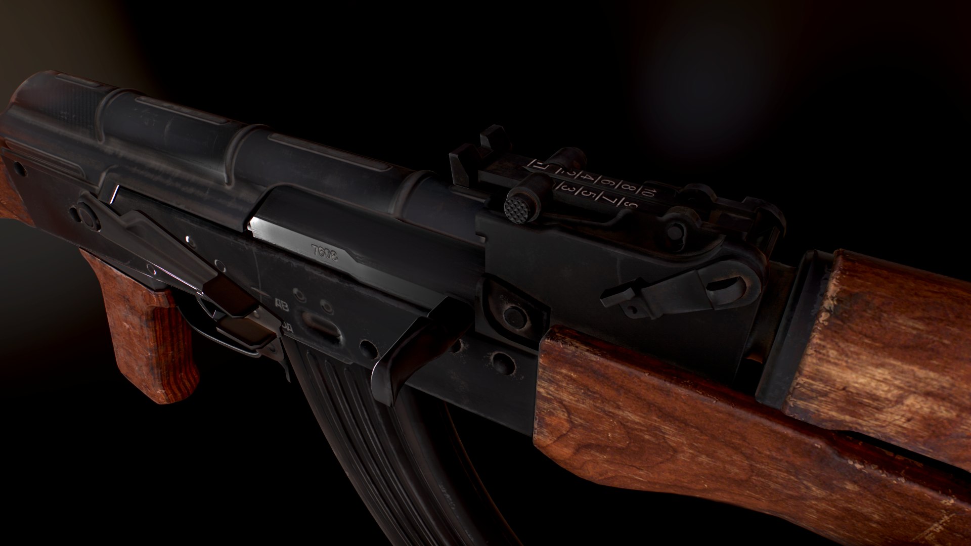 Assault Rifle 3D Model - TurboSquid 1161598