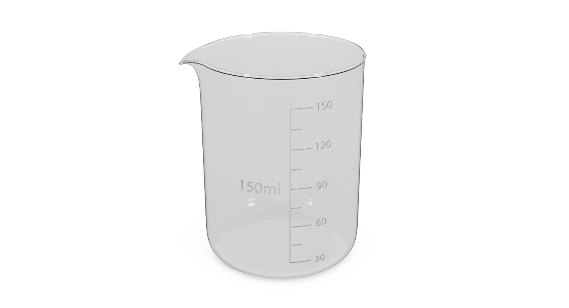3D Beakers Blender Model - TurboSquid 1405563