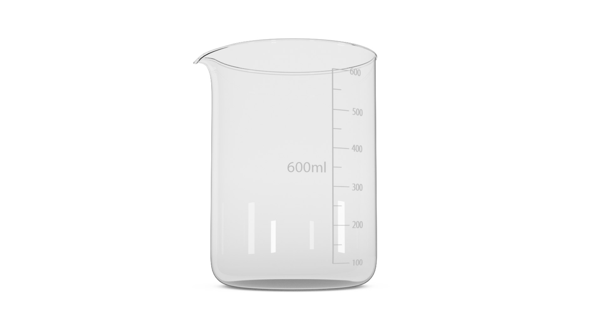 3D Beakers Blender Model - TurboSquid 1405563
