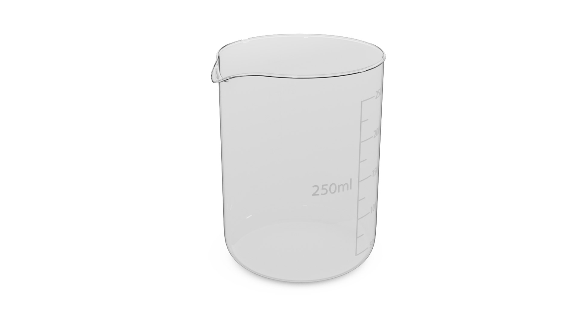 3D Beakers Blender Model - TurboSquid 1405563