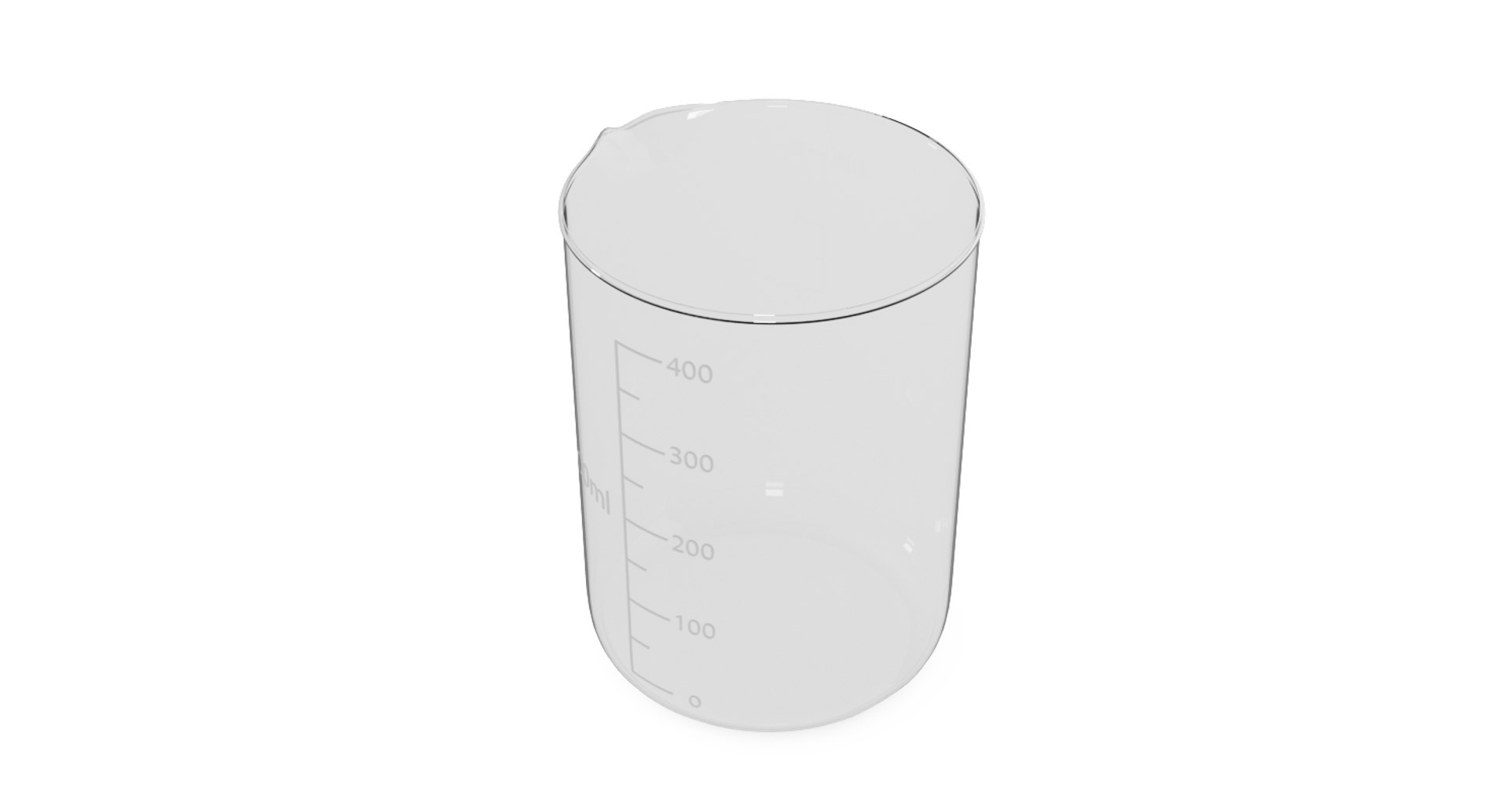 3D Beakers Blender Model - TurboSquid 1405563