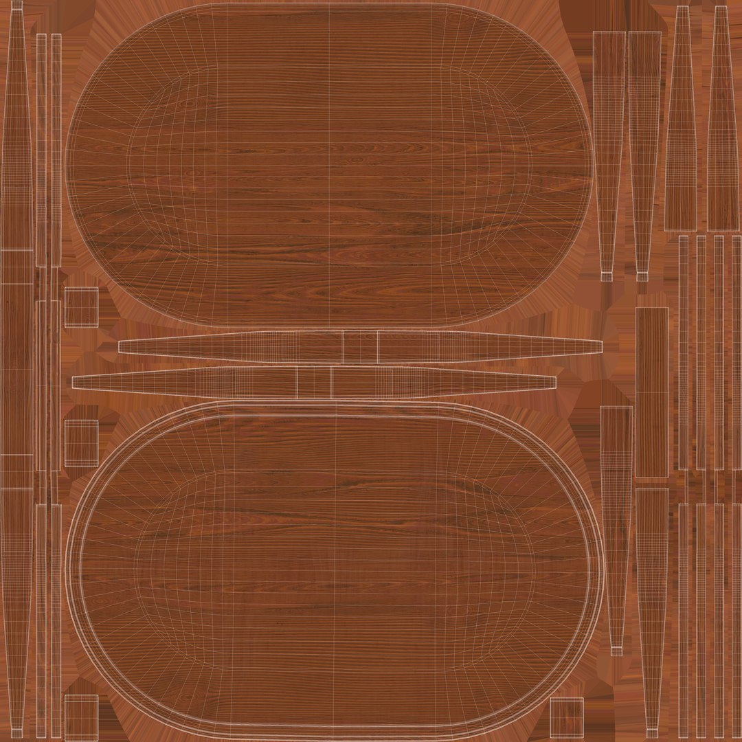 Ipe Dining Table 3D Model - TurboSquid 1783187