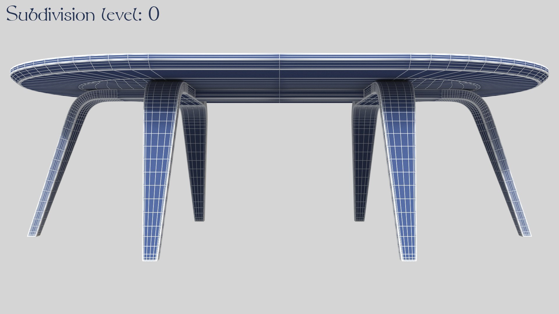 Ipe Dining Table 3D Model - TurboSquid 1783187