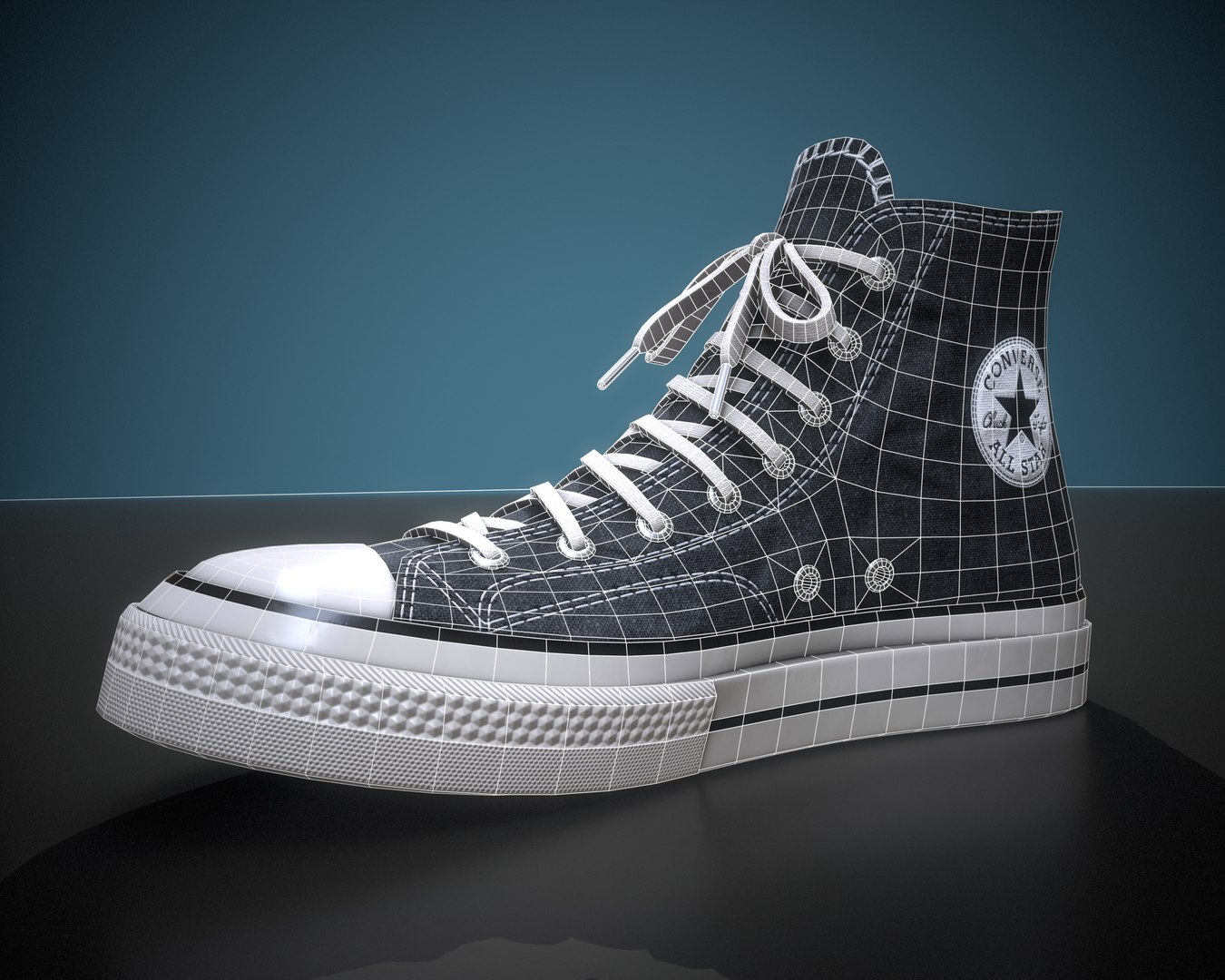 3D Converse Chuck Taylor All Star - TurboSquid 2130725