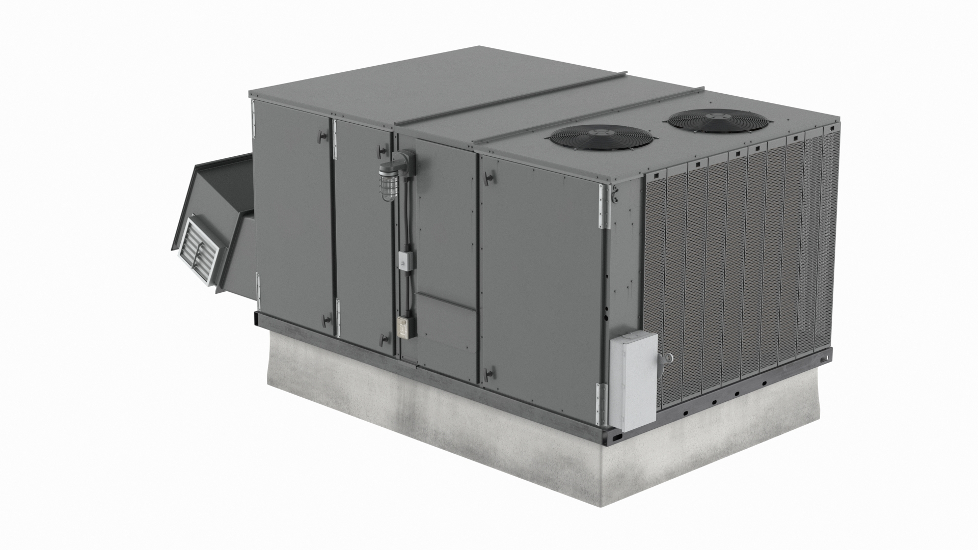 HVAC Unit 3D Model - TurboSquid 2328335