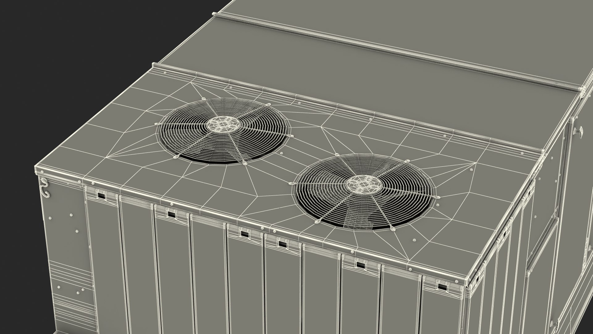 HVAC Unit 3D Model - TurboSquid 2328335