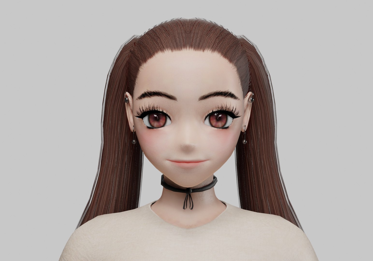 Basic Standard Girl V23875 3D Model - TurboSquid 2271518