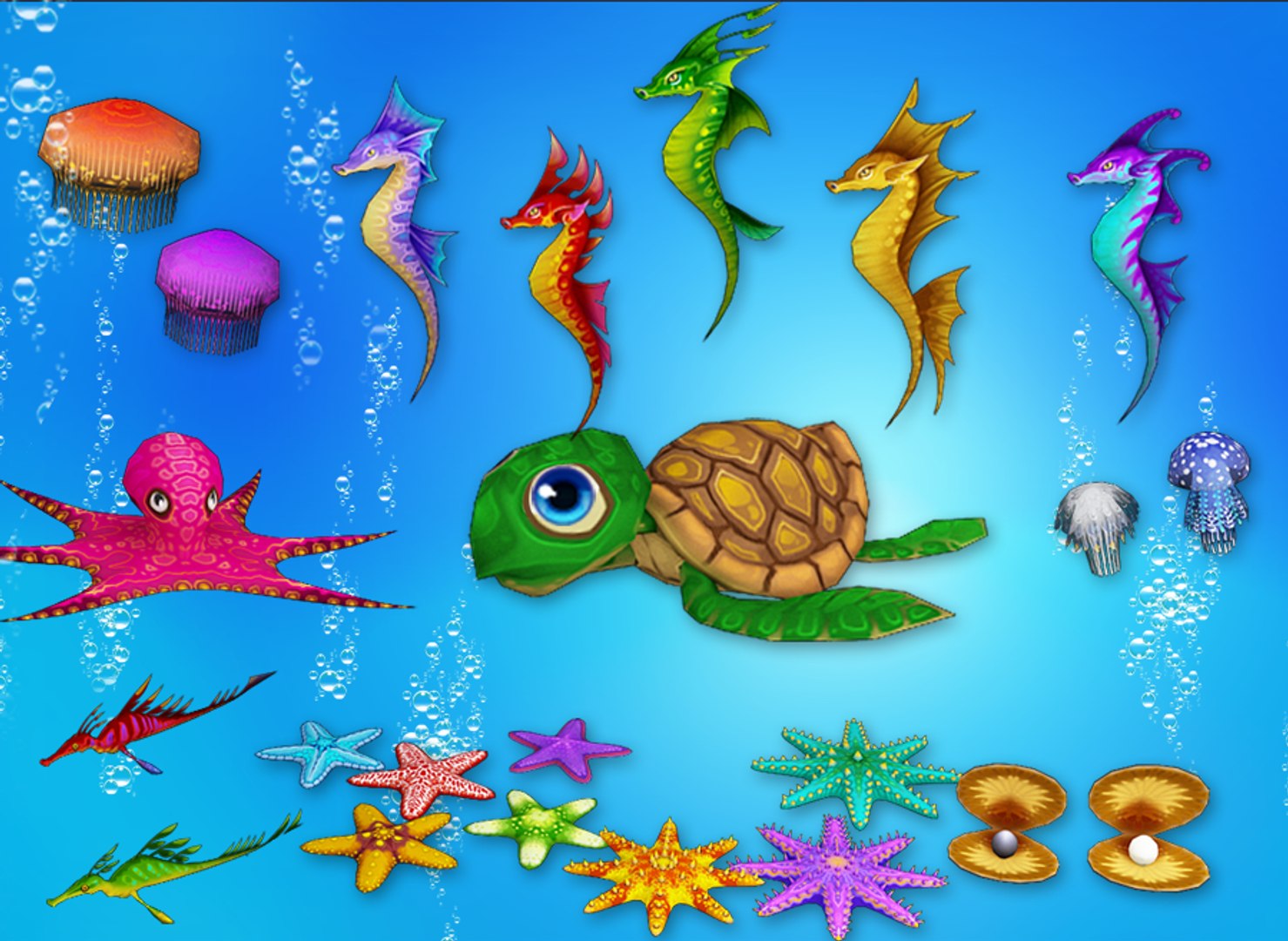 Sea Fishing Sea-animals X