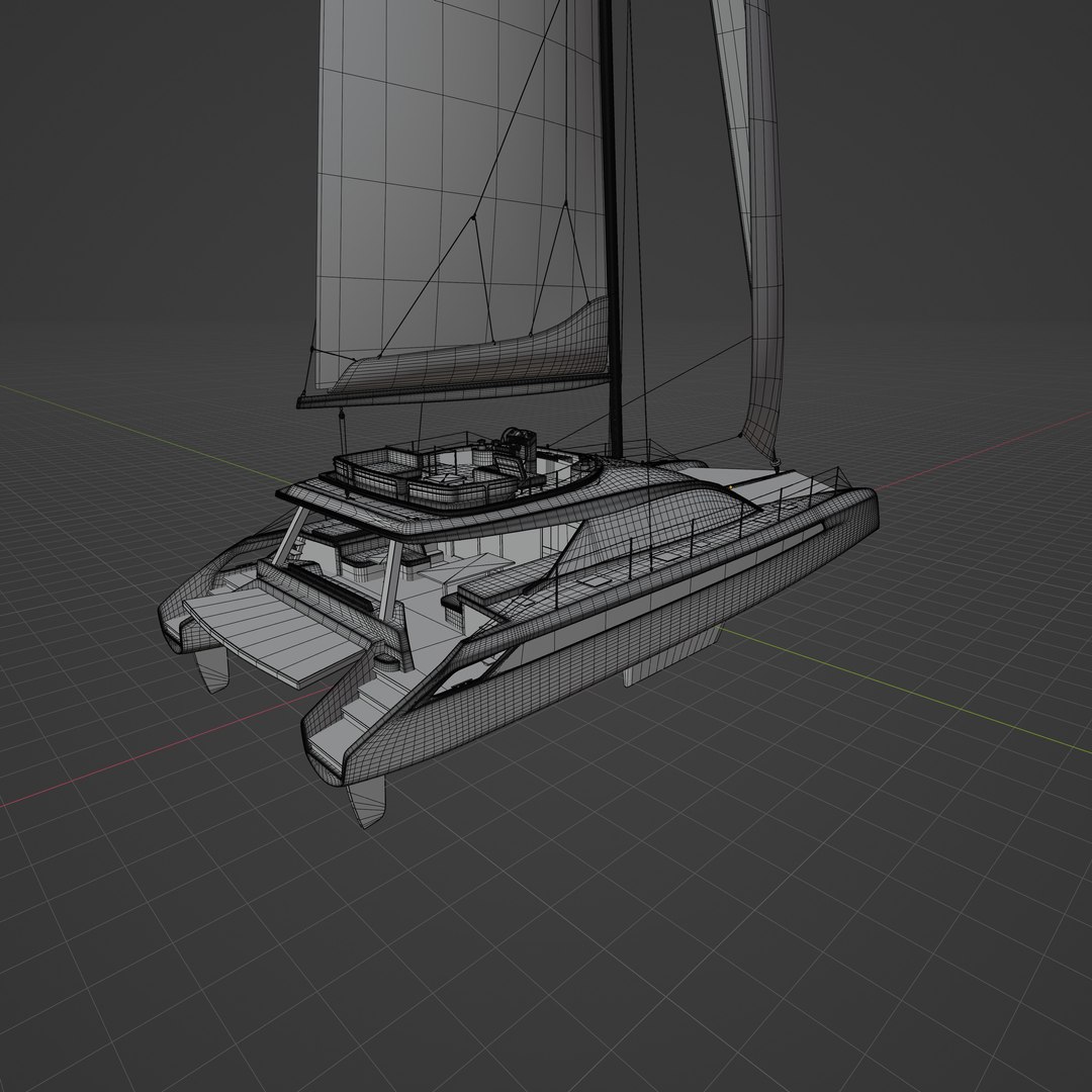 Gunboat 72 Catamaran 3D 3D Model - TurboSquid 2179589