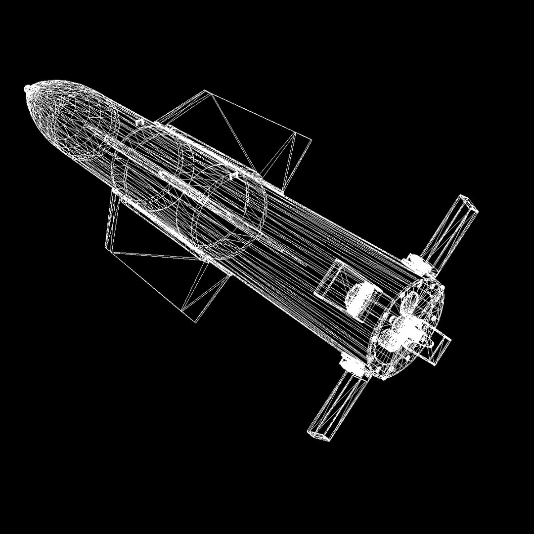 Non- Gbu-57 Bomb 3d Model