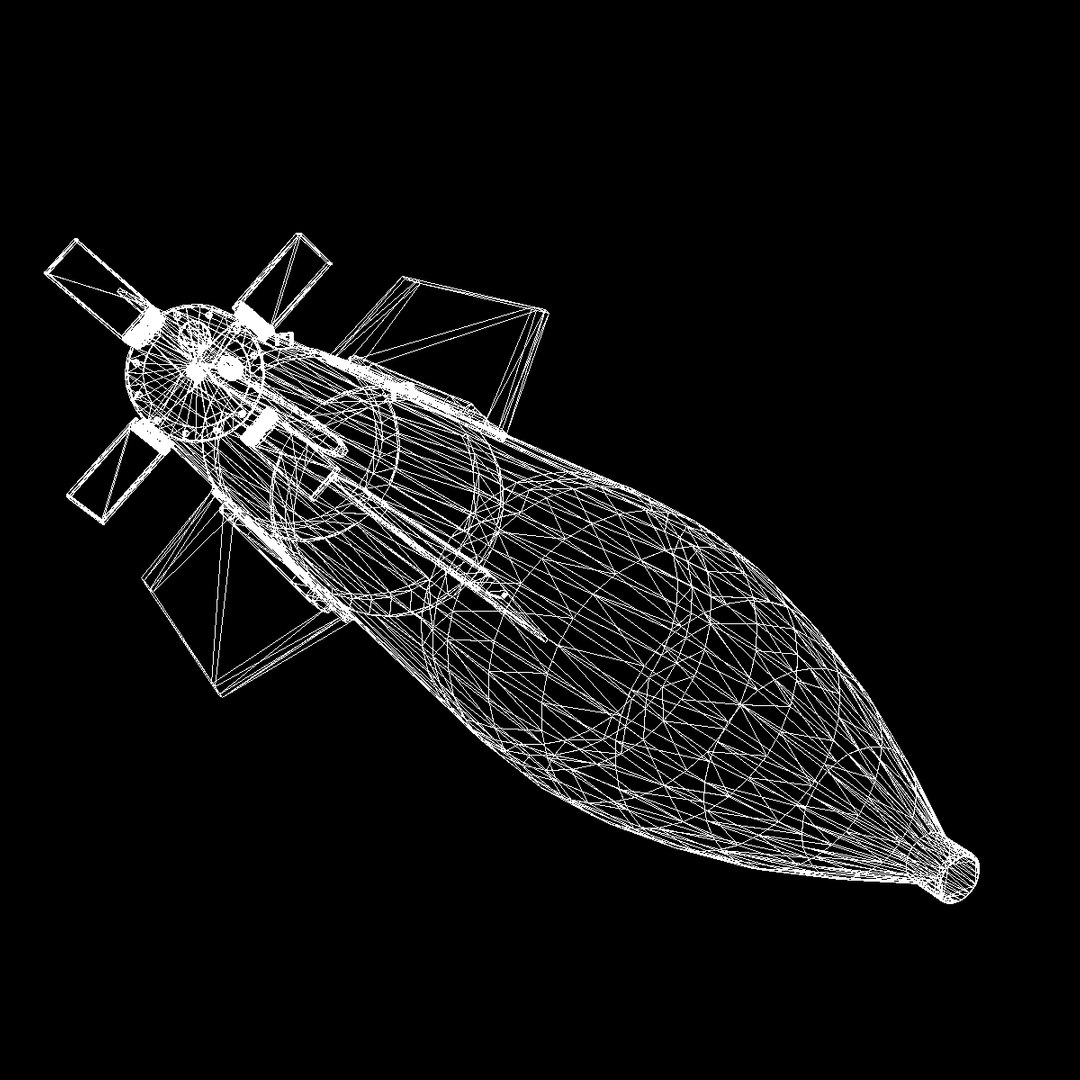 Non- Gbu-57 Bomb 3d Model