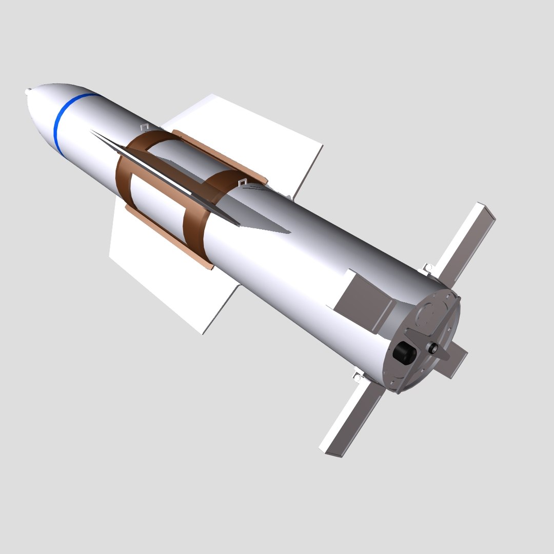 Non- Gbu-57 Bomb 3d Model