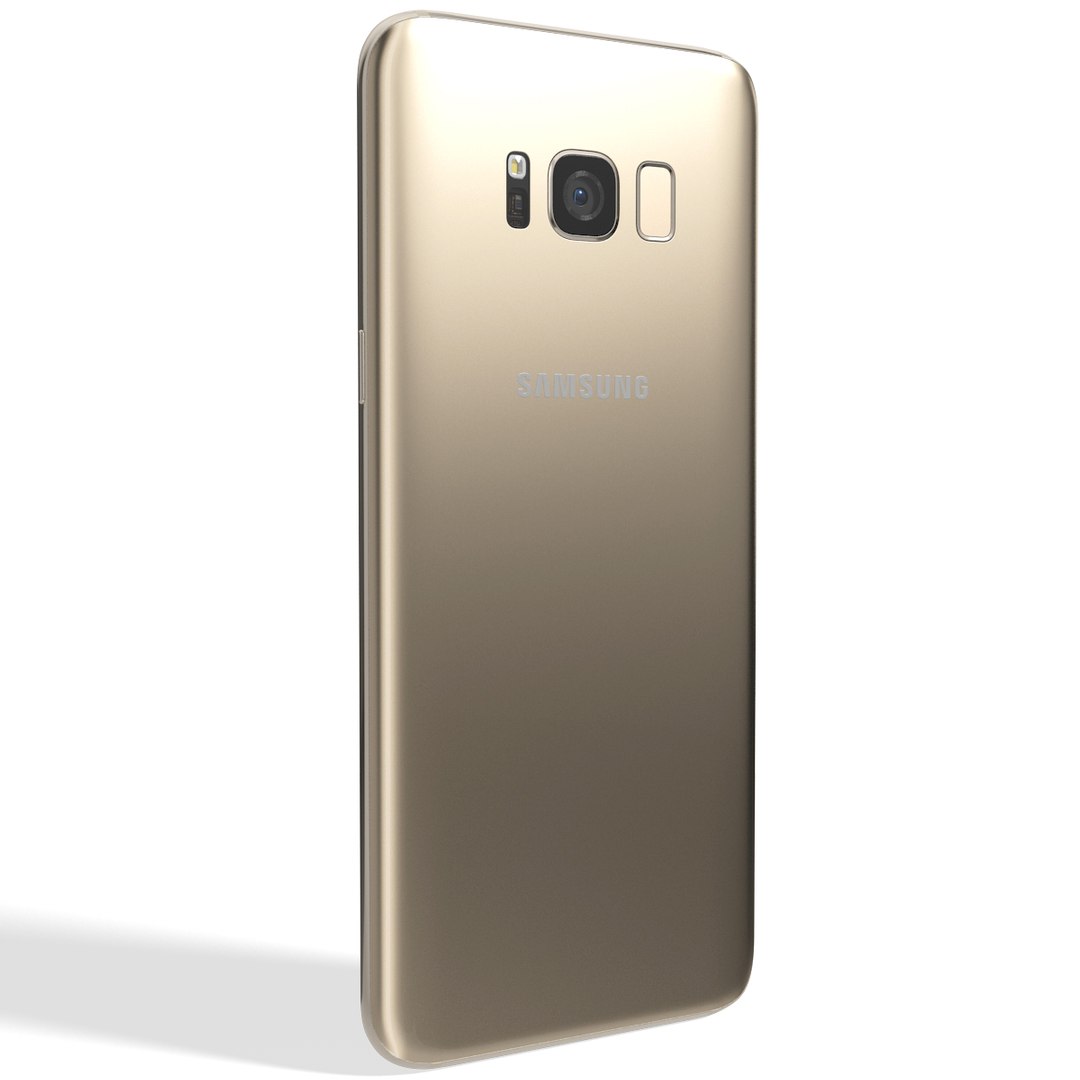 3D Realistic Samsung Galaxy S8 Model | 1142415 | TurboSquid