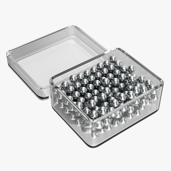 Air pistol bullet box open model - TurboSquid 1876950