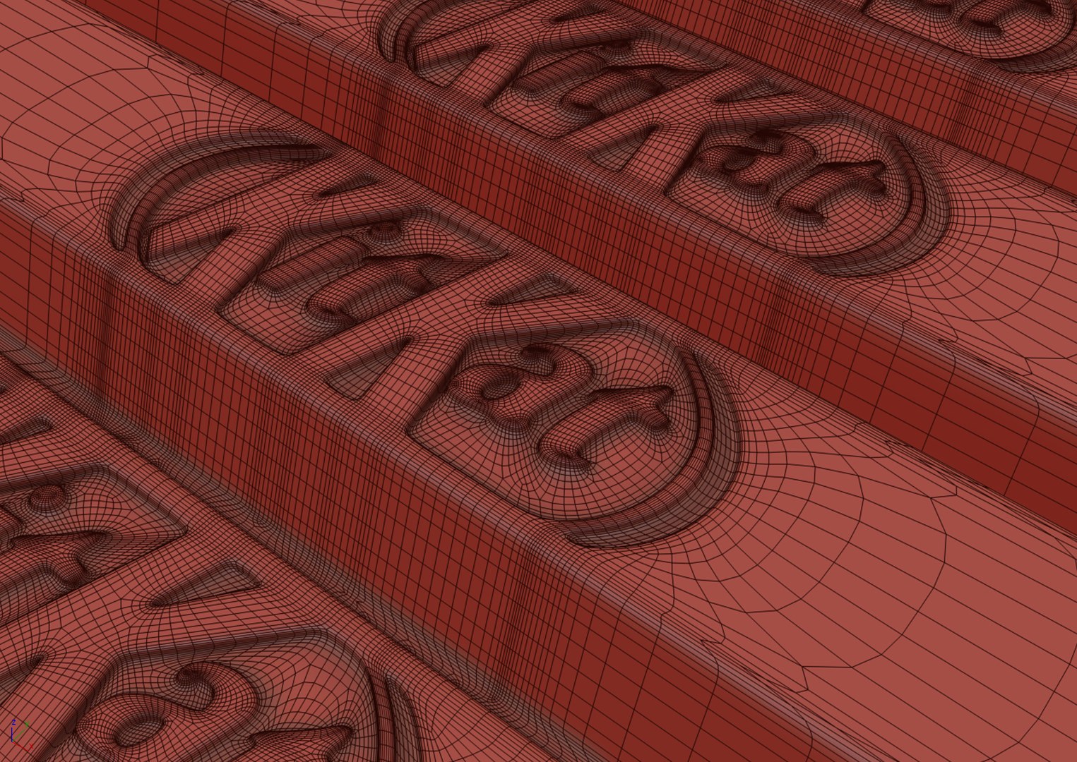 Kit Kat Chocolate bar 2 model - TurboSquid 1854175