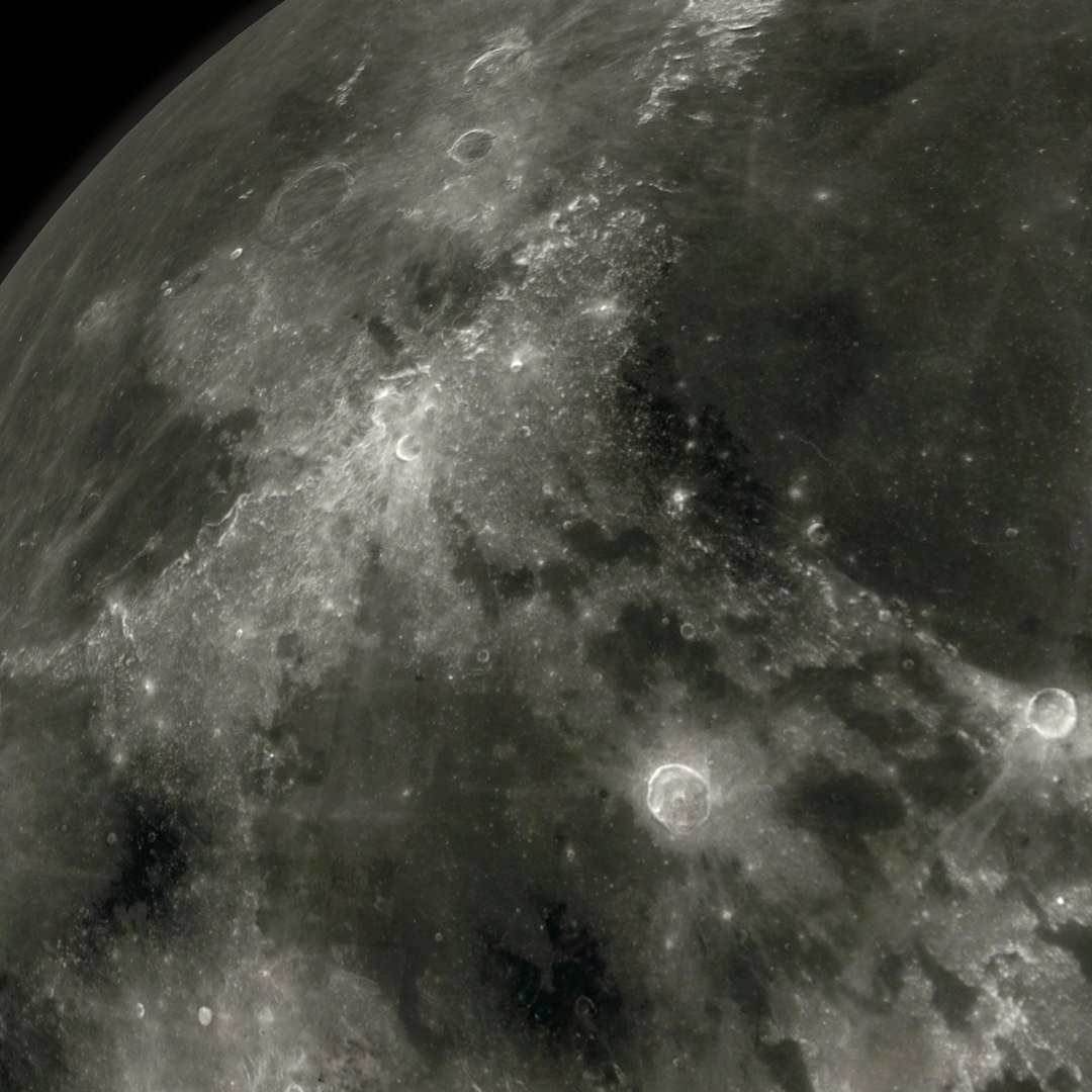 3d c4d moon solar