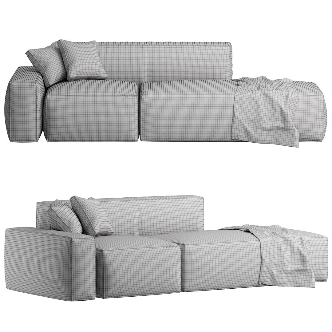BOCA NAVI SOFA 1 Model - TurboSquid 2111348