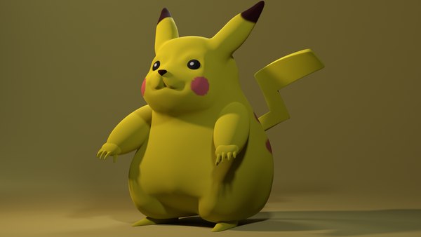 modelo 3d Pikachu - TurboSquid 2248790