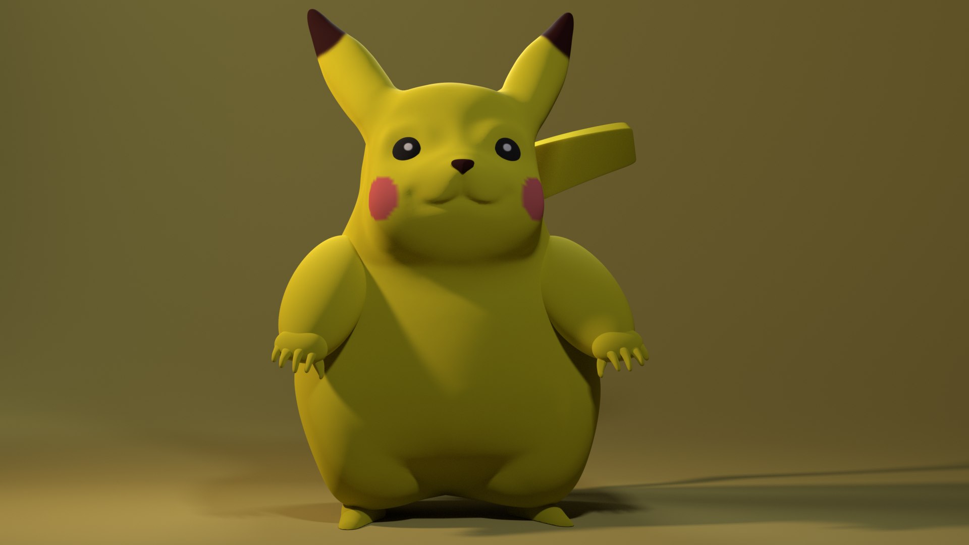 Pikachu 3D Model - TurboSquid 2248790