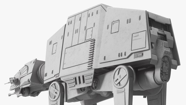 modelo 3d Star Wars AT-AT aparejado - TurboSquid 2108445