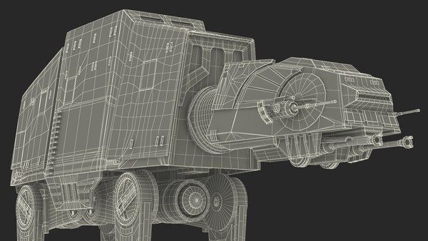 modelo 3d Star Wars AT-AT aparejado - TurboSquid 2108445