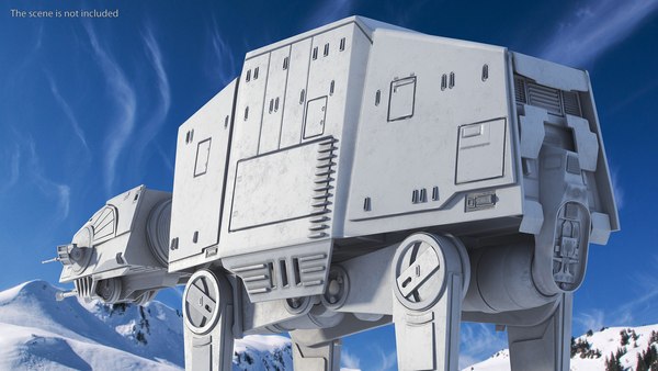 modelo 3d Star Wars AT-AT aparejado - TurboSquid 2108445