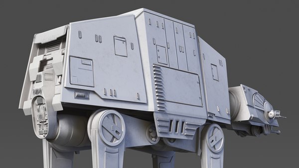 modelo 3d Star Wars AT-AT aparejado - TurboSquid 2108445