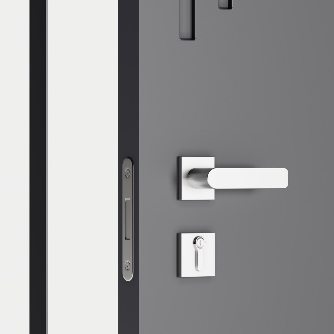 Set Modern Door 01 3D Model - TurboSquid 2067719