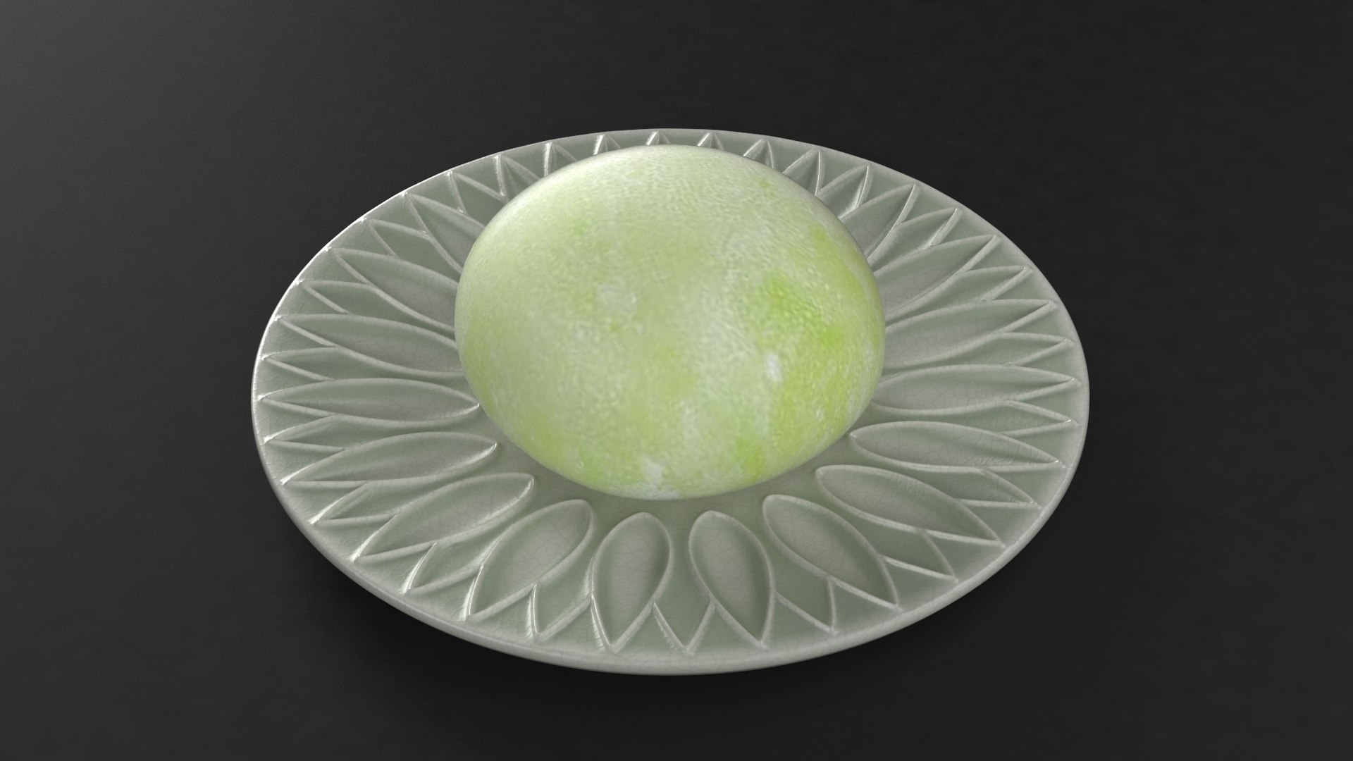 3d Model Japanese Mochi Turbosquid 2003347
