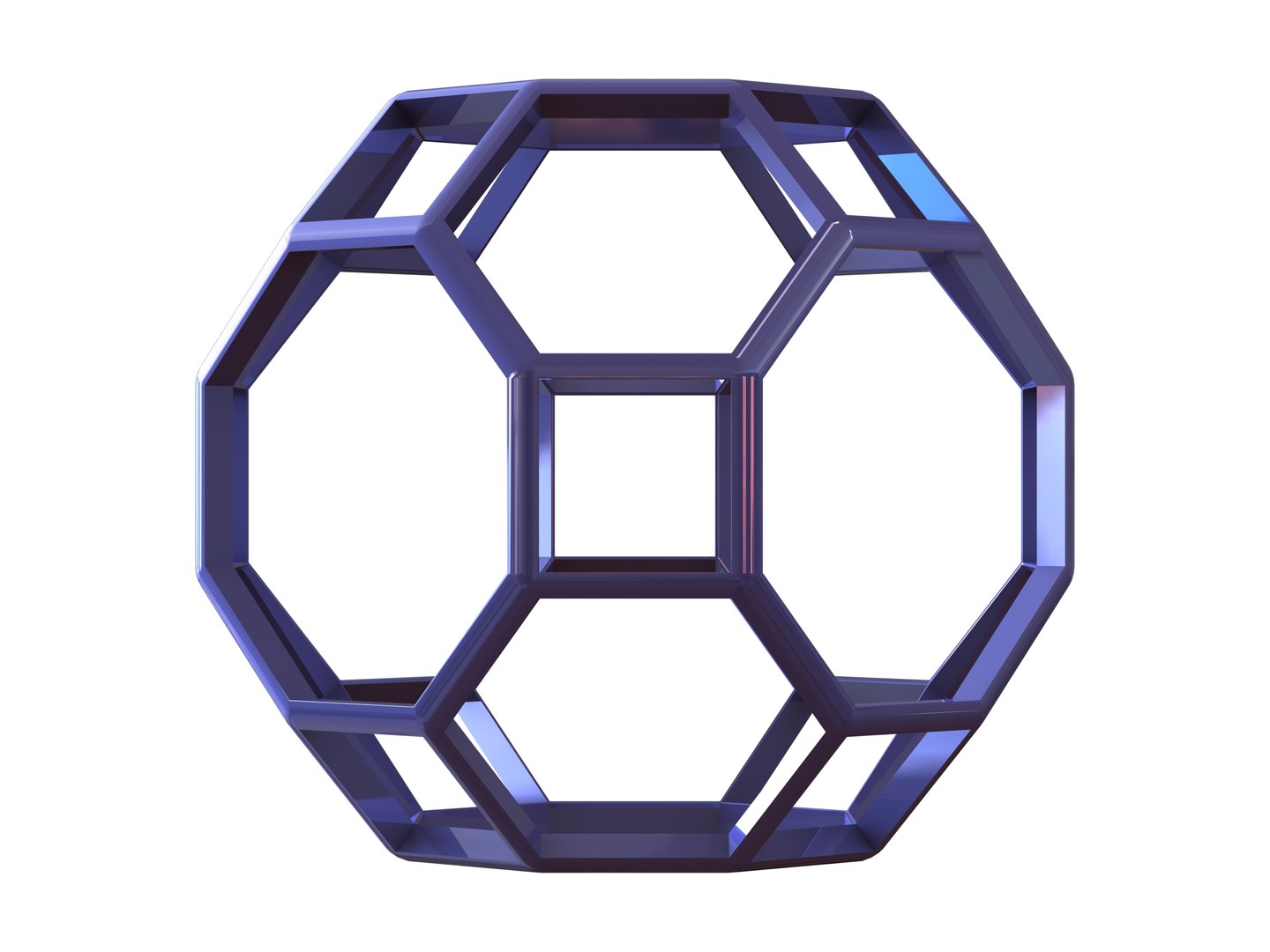 Wireframe Shape Truncated Cuboctahedron 3D Model - TurboSquid 2176020
