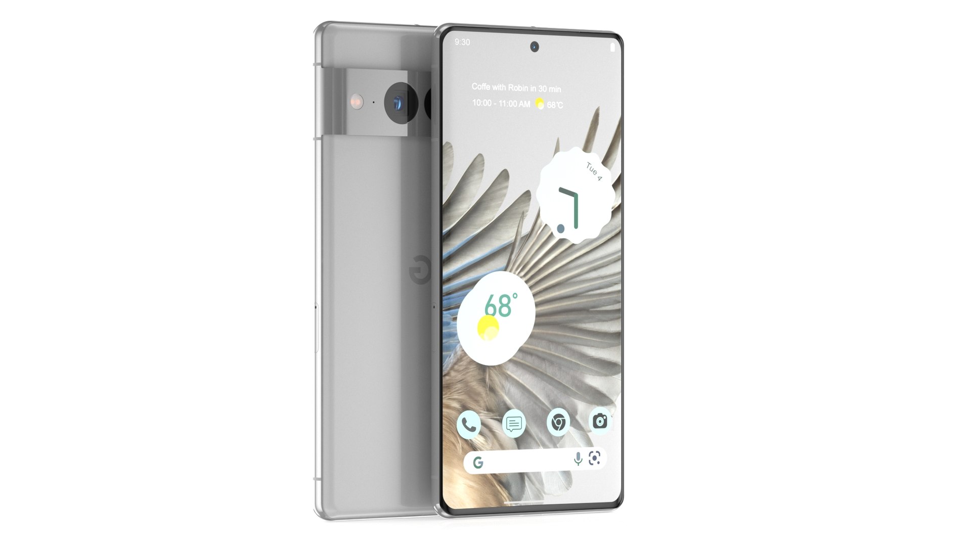 Google pixel 7 Pro Snow model - TurboSquid 2100949