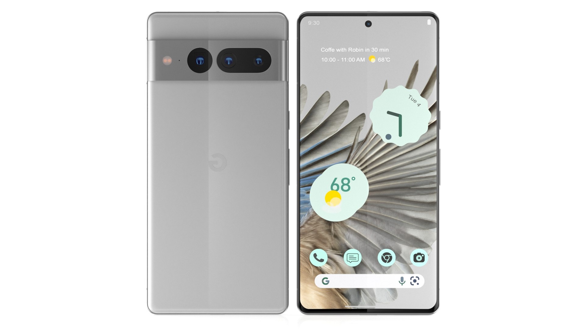 Google pixel 7 Pro Snow model - TurboSquid 2100949