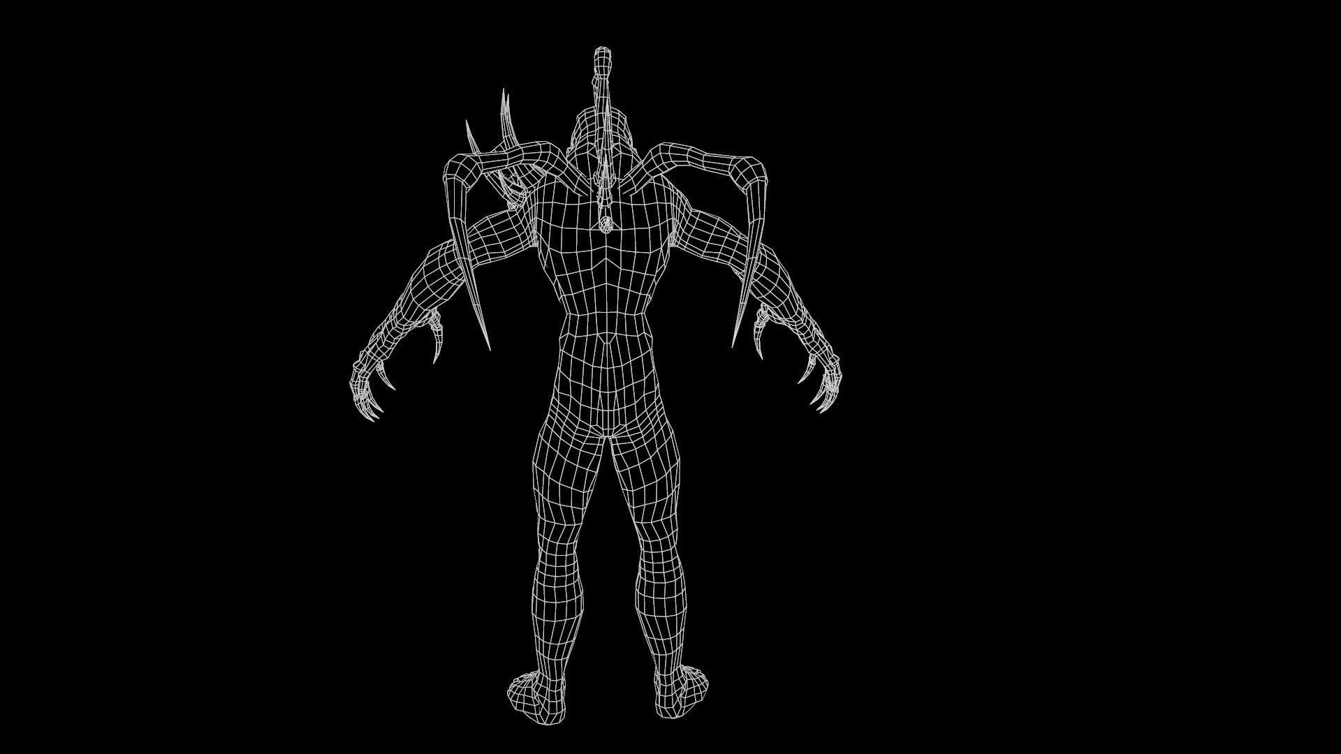 3D Character Mutant Monster Model - TurboSquid 1419537