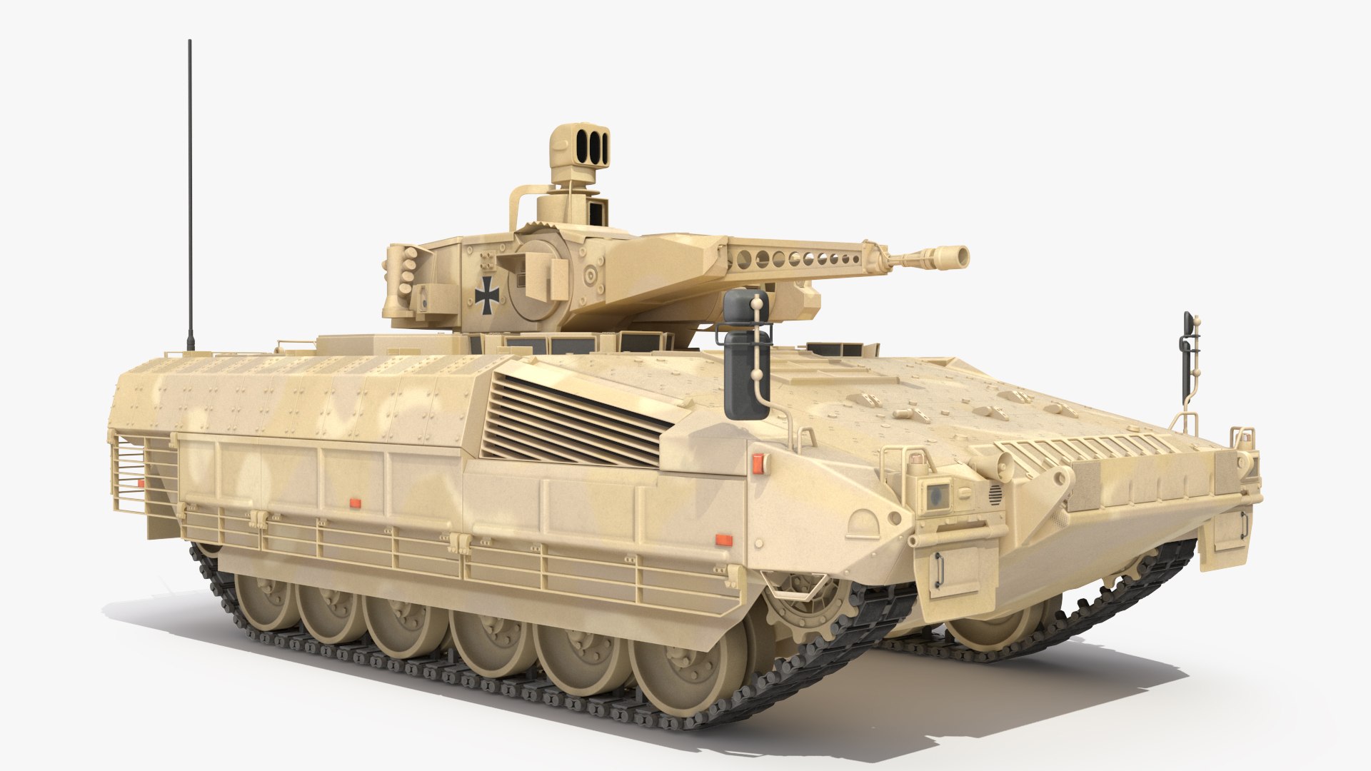 Puma German IFV Military Tank Sandy Rigged 3D Model - TurboSquid 2290793