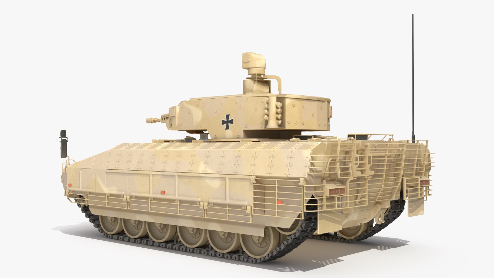 Puma German IFV Military Tank Sandy Rigged 3D Model - TurboSquid 2290793