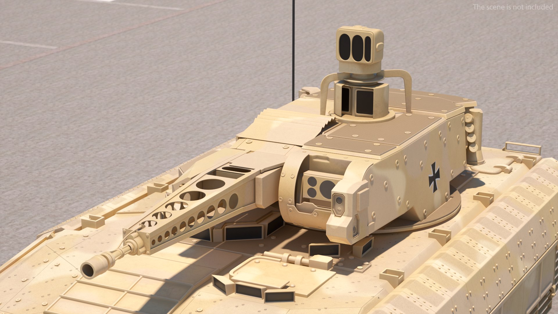 Puma German IFV Military Tank Sandy Rigged 3D Model - TurboSquid 2290793