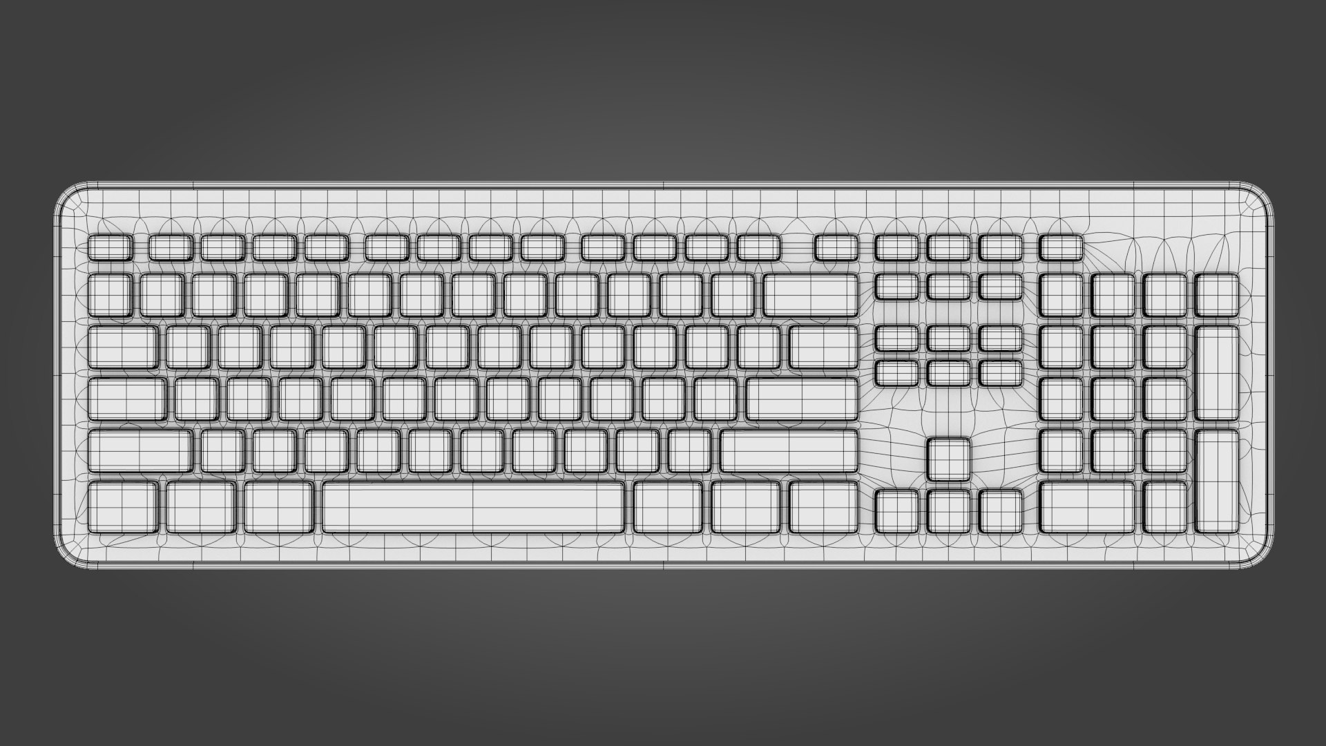 Computer keyboard 3D model - TurboSquid 1312541