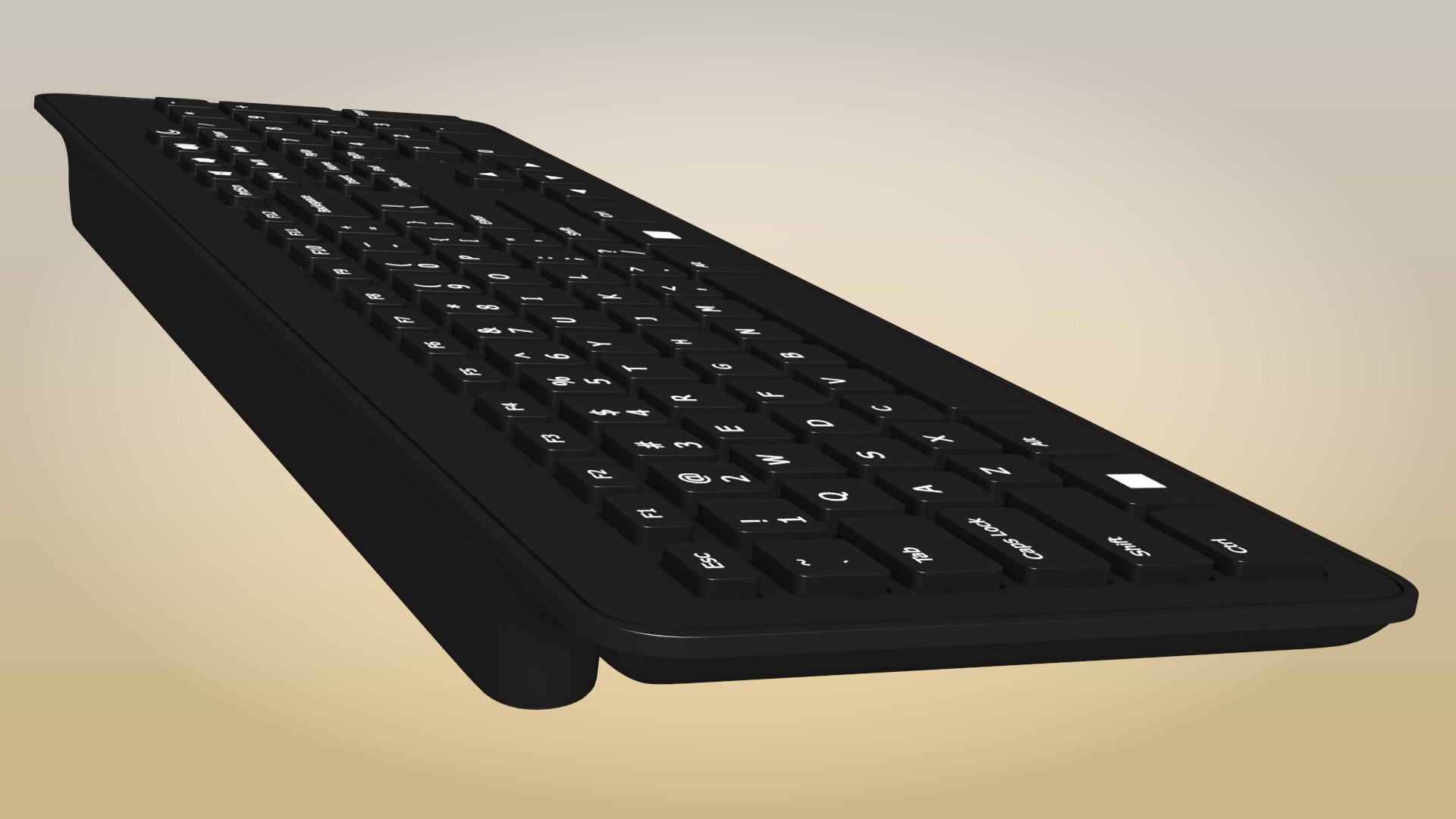 Computer keyboard 3D model - TurboSquid 1312541