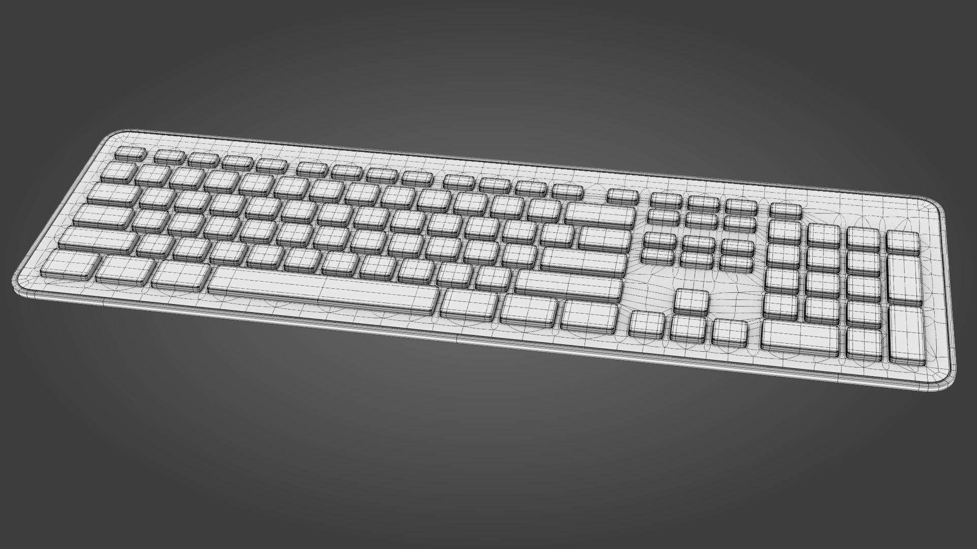 Computer keyboard 3D model - TurboSquid 1312541