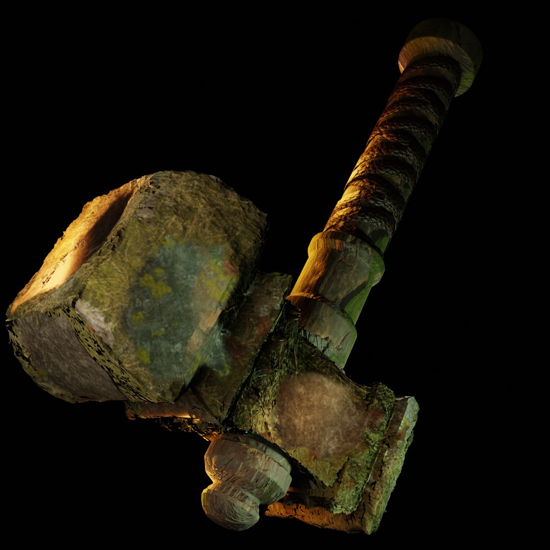 War Craft Hammer Model - TurboSquid 1824974