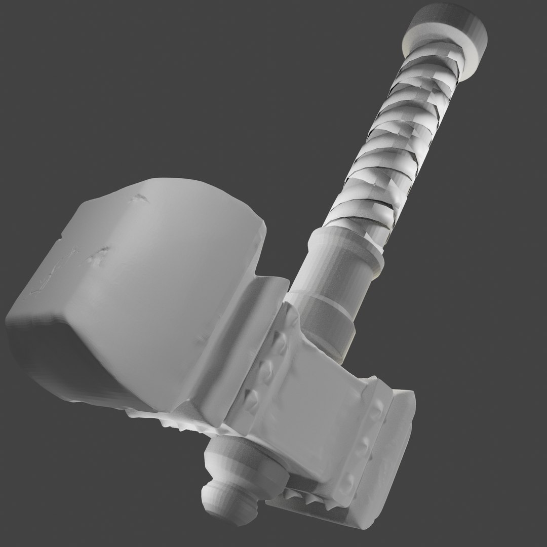War Craft Hammer Model - TurboSquid 1824974